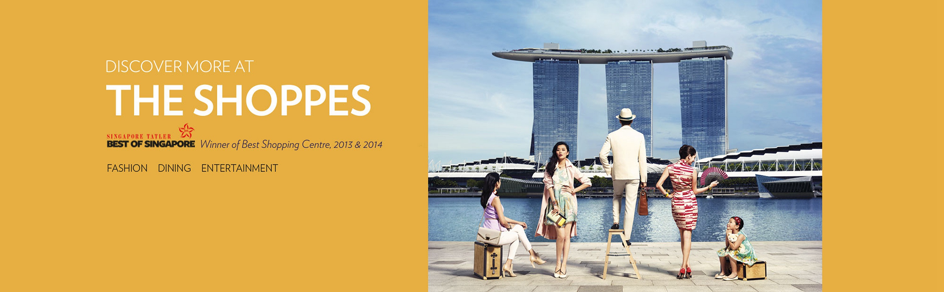 Shoppes at Marina Bay Sands | Las Vegas Sands Retail Official Site
